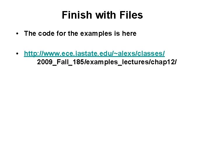Cpr E 185 Intro to Problem Solving using