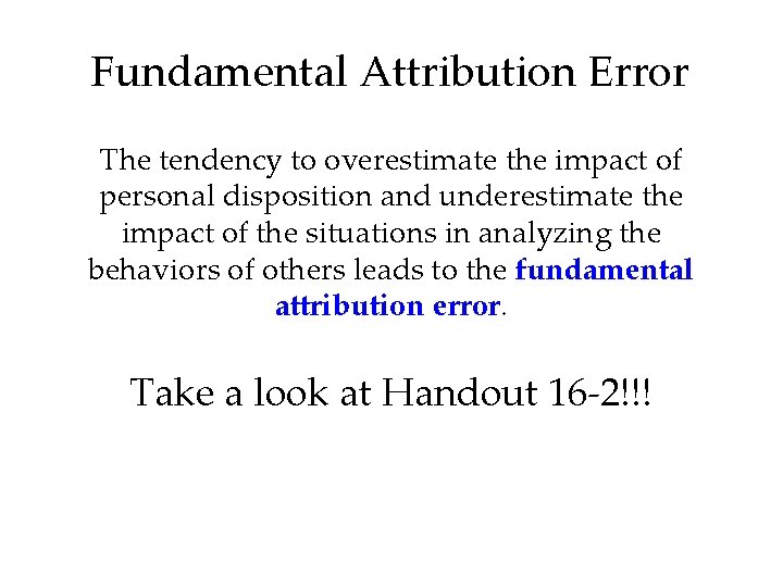 Social Thinking Chapter 16 Lecture 1 Human connections