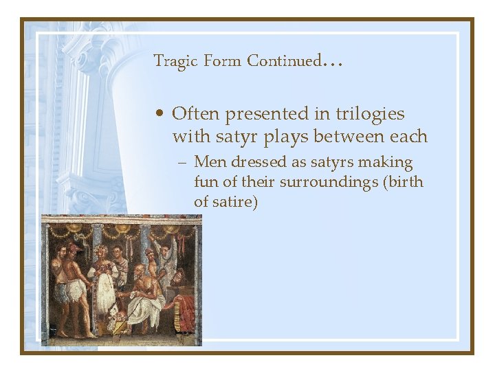 Greek Theatre History The Birth of Drama Prologue