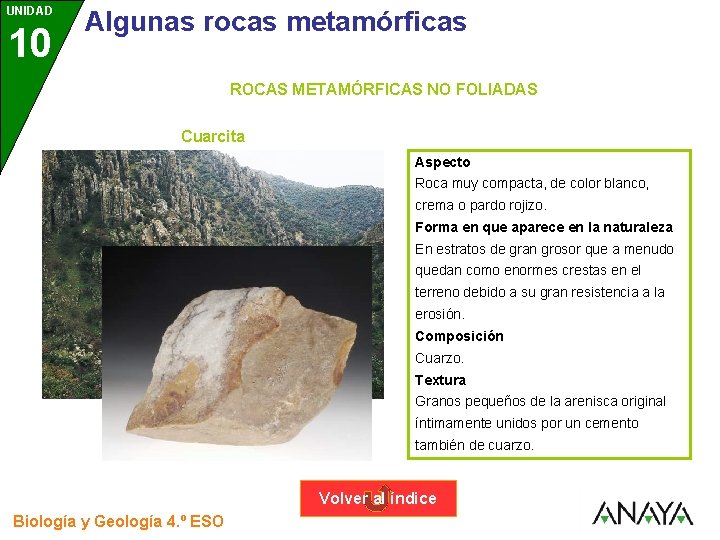 UNIDAD 10 Consecuencias de la dinmica litosfrica ALGUNAS