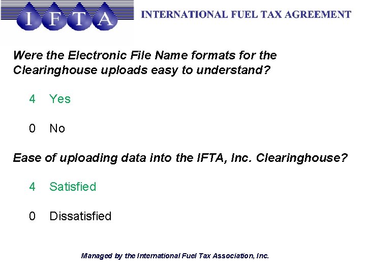 Electronic Reviews Managed by the International Fuel Tax