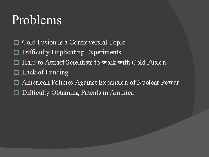 COLD FUSION Contents Introduction to Cold Fusion Background