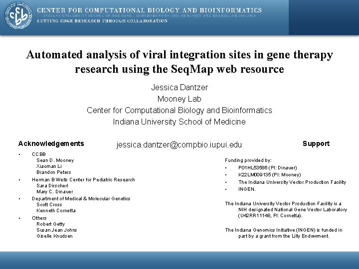 Automated analysis of viral integration sites in gene