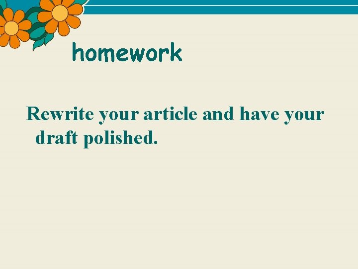 Using Language WRITING Task Design your own robot