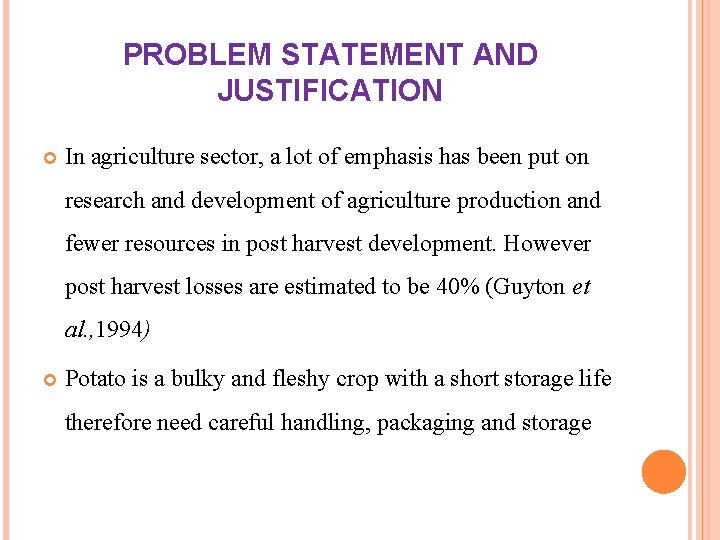 PROJECT PROPOSAL PRESENTATION NAME NJURU IRENE NYAMBURA REG