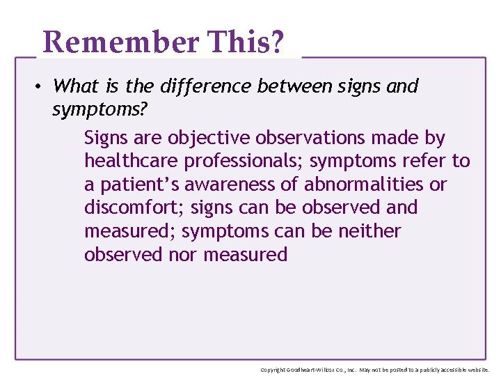 Chapter 1 The Basics and the Body What
