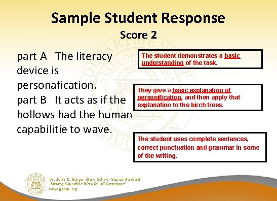 Assessment for Learning Series Module 2 Understanding and