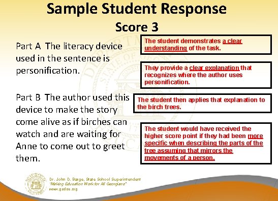 Assessment for Learning Series Module 2 Understanding and