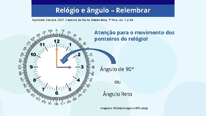 Medida de ngulos Aula 20 Matemtica 7 ano