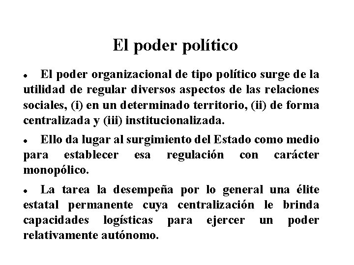 Conocimiento cientfico poder social y desarrollo humano Clases