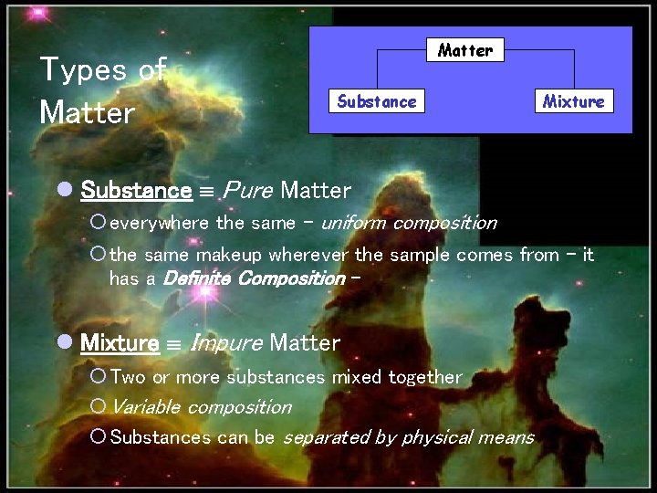 Where Did Matter Come from Whats Matter Newtons