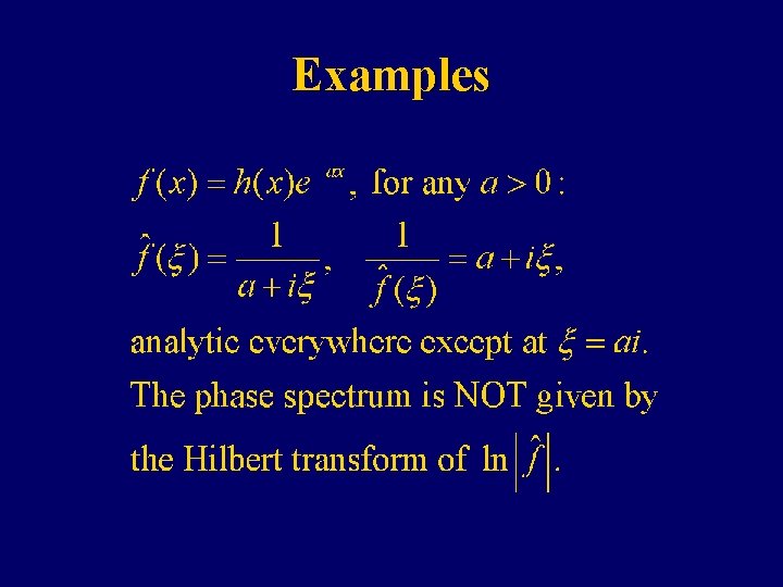 Minimum Phase Revisited Jeff Grossman Gary Margrave and