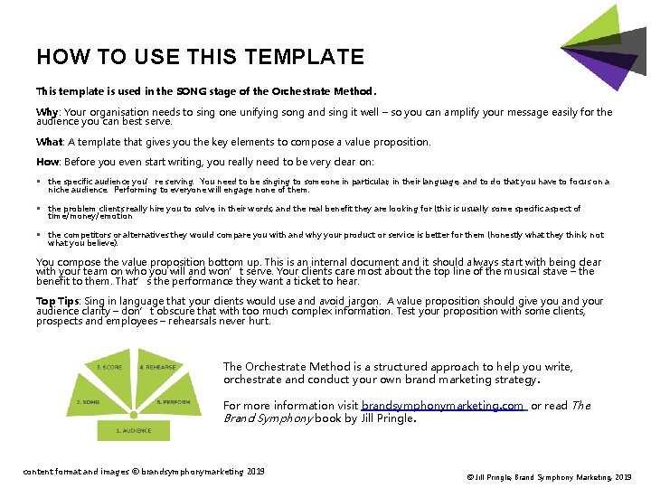 HOW TO USE THIS TEMPLATE This template is