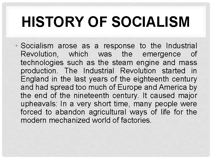 UNIT 2 POLITICAL IDEOLOGIES LESSON 4 BASIC TENETS