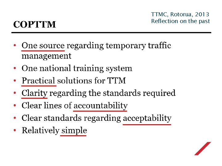 Network Outcomes Contract TTM Crash Investigation Bill van