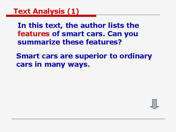Text Analysis Unit Two Book 4 Text Analysis