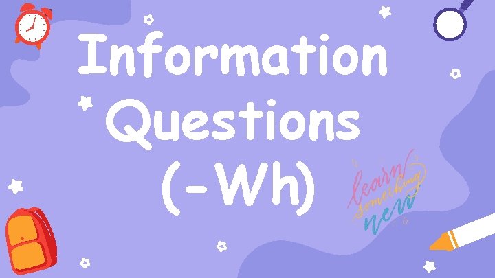 Indirect Questions 4 Secondary AB English Guide 2