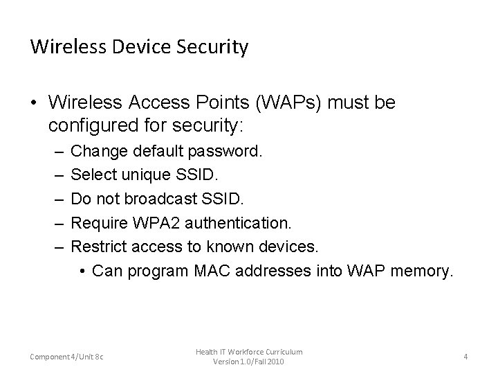 Component 4 Introduction to Information and Computer Science