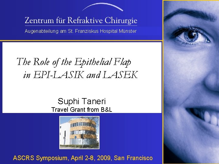 Augenabteilung am St Franziskus Hospital Mnster The Role