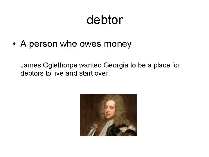 Chapter 6 Middle and Southern Colonies Vocabulary Review