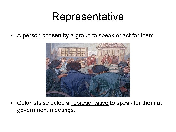 Chapter 6 Middle and Southern Colonies Vocabulary Review