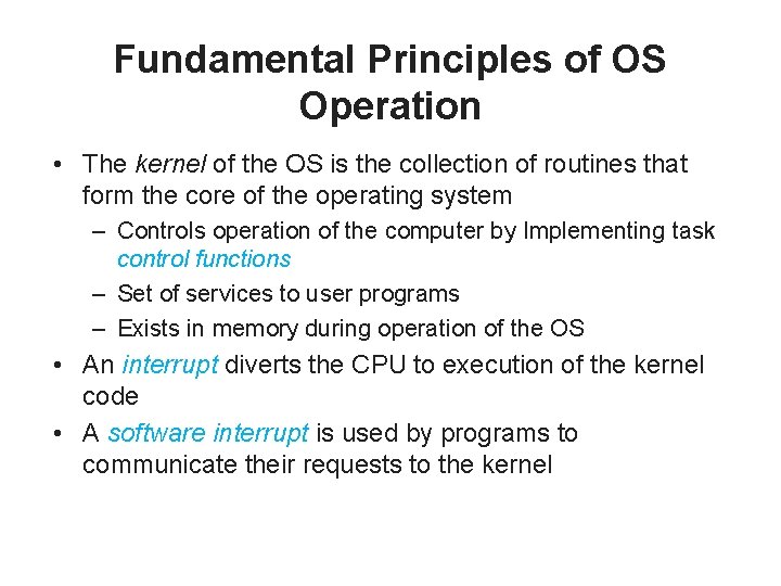 Abstract View of Operating System By Mr Ajit