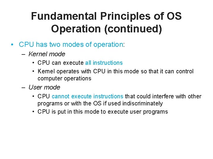 Abstract View of Operating System By Mr Ajit