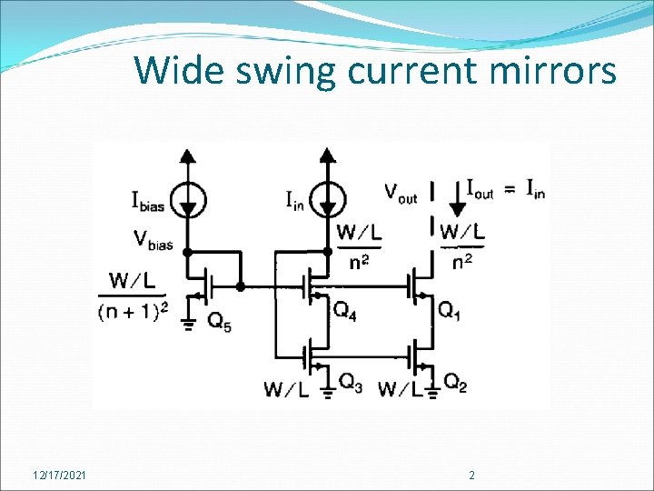 Advanced opamps and current mirrors 12172021 1 Wide