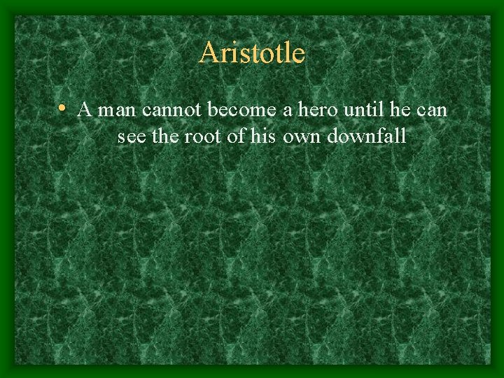 Aristotle Tragedy and the Tragic Hero Aristotles Life