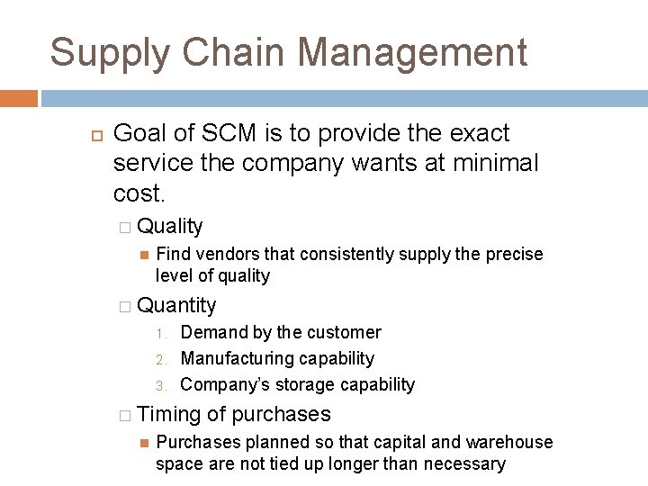 CHAPTER 9 UNDERSTANDING PRODUCTION AND OPERATIONS Learning Objectives