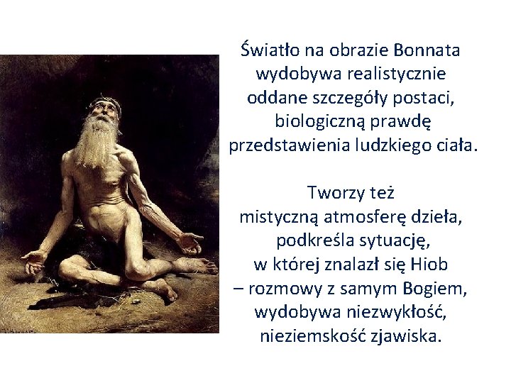 Leon Bonnat Job Zinterpretuj postaw Hioba analizujc kolejne