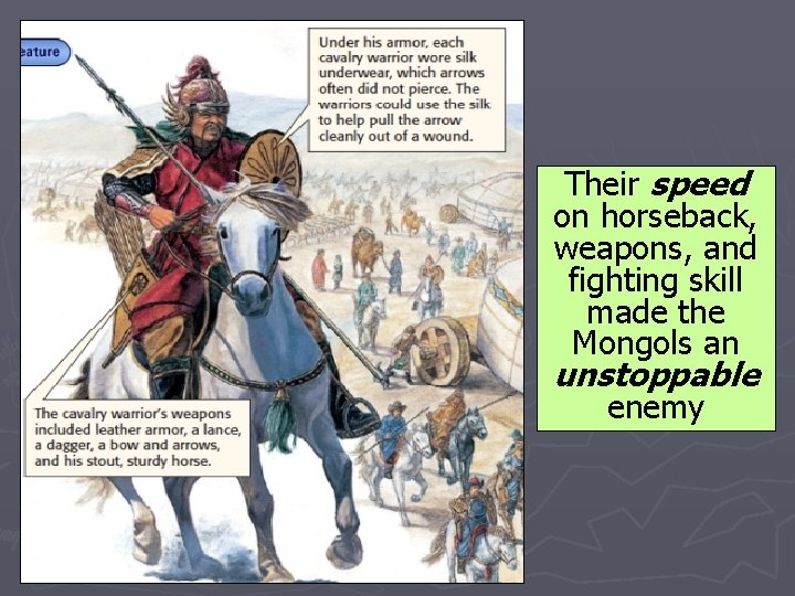 THE MONGOLS THEIR CONQUESTS AND THEIR IMPACT ON