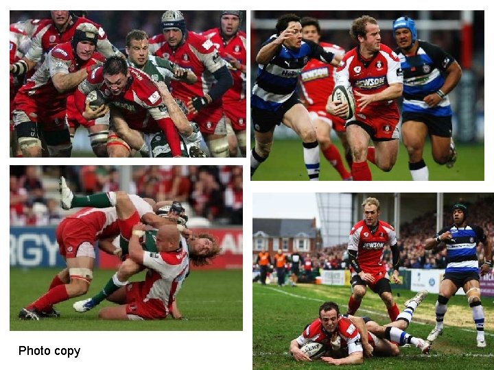 The Art of Rugby This lesson supports the