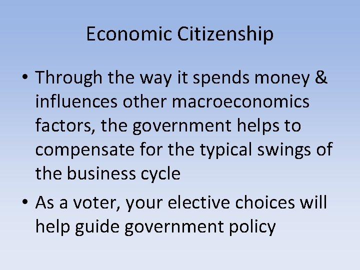 Chapter 3 Section 2 Promising Growth Stability Tracking