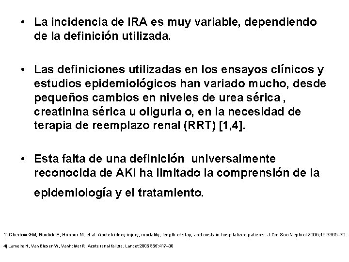 Injuria Renal Aguda Dr Fernando Lombi Servicio de