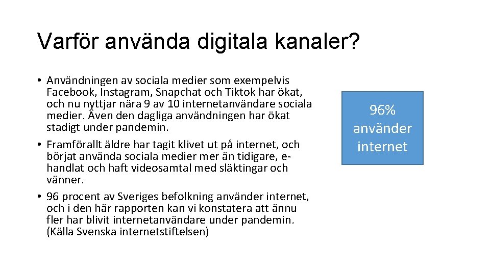 Digital nrvaro ett recept fr framgng Vi behver