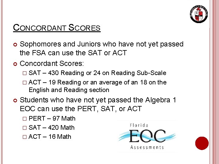 SOPHOMORE JUNIOR NIGHT Graduation Requirements College Applications and