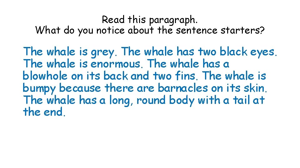 Which adjectives could you use to describe a