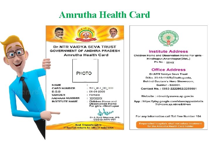 DR NTR VAIDYA SEVA TRUST Salient Features of
