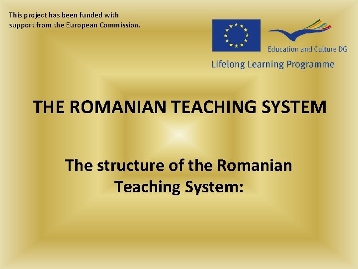 This project has been funded with support from