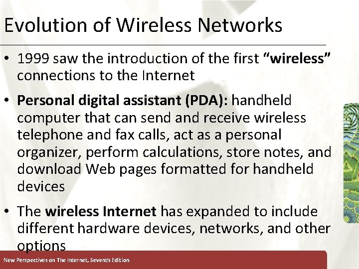 Tutorial 7 Wireless Networking and Security Objectives Explore