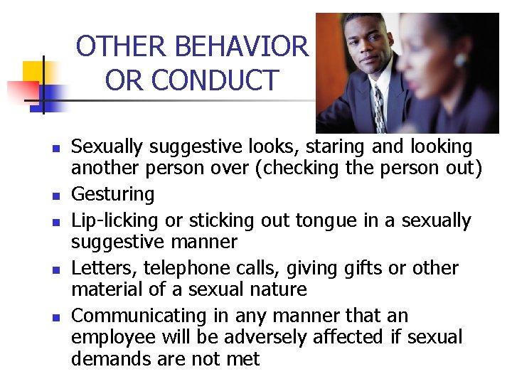 Sexual Harassment Prevention Based on the book Sexual