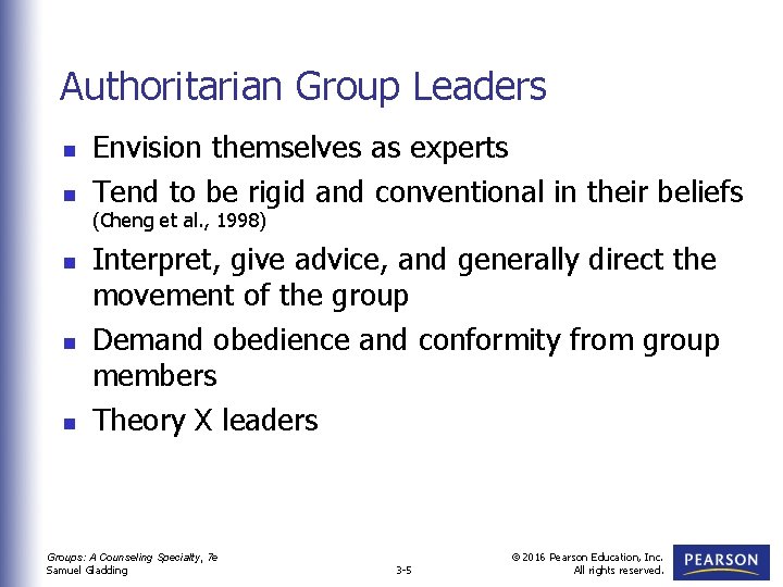 Chapter 3 Effective Group Leadership Prepared by Nathaniel