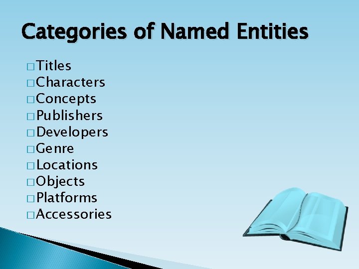 Video Game Reviews Building a lexicon Sites with