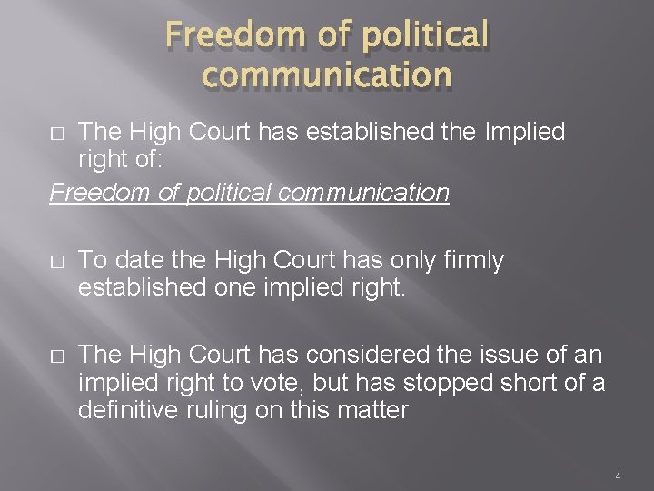 3 4 The means by which the Constitution