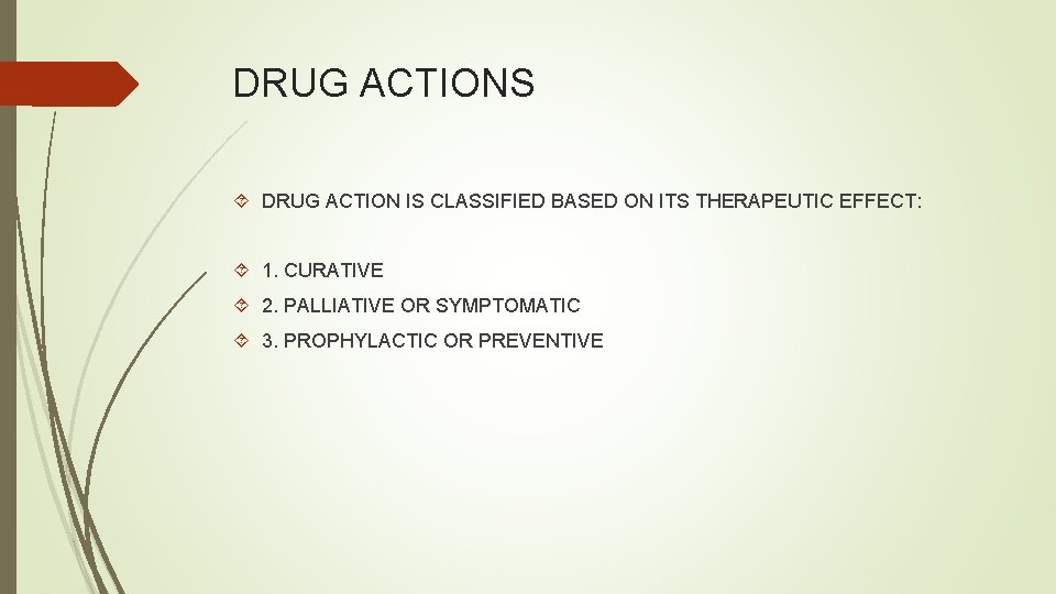 TYPES OF DRUG THERAPY DR AZMAH SAAT LECTURE