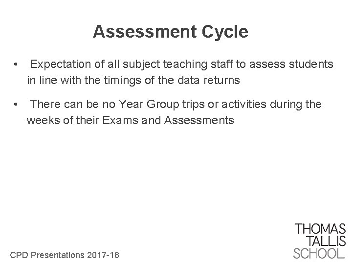 Timetable Data Exams Assessment Steven Fyfe Assistant Headteacher
