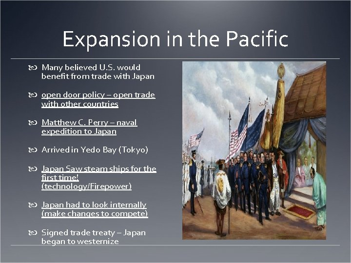Chapter 4 Imperialism Progressivism Section 1 The Imperialist