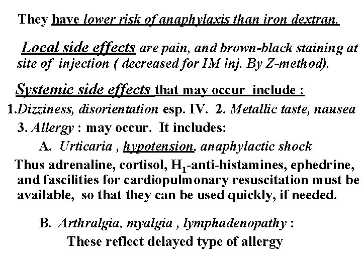 Treatment of Iron Deficiency Anemia Treatment 1 Find