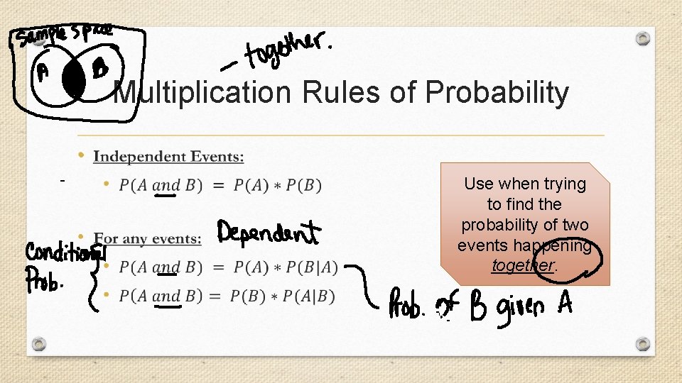 Section 4 2 Some Probability Rules Compound Events